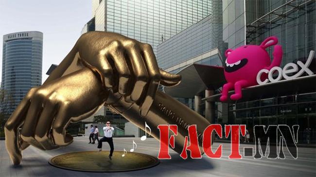 Gangnam Style хөшөөнд мөнхөрнө | Чухлыг онцлов